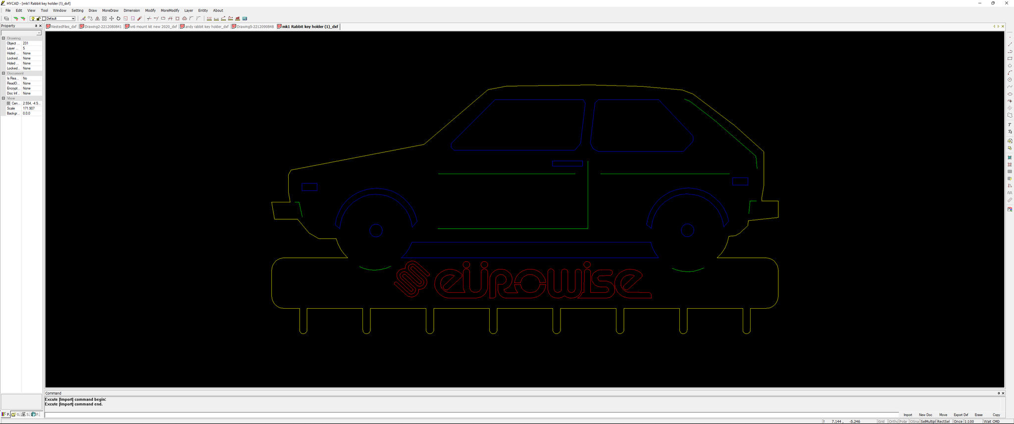 MK1 Rabbit Key Rack (INSTANT DOWNLOAD) – Eurowise Performance